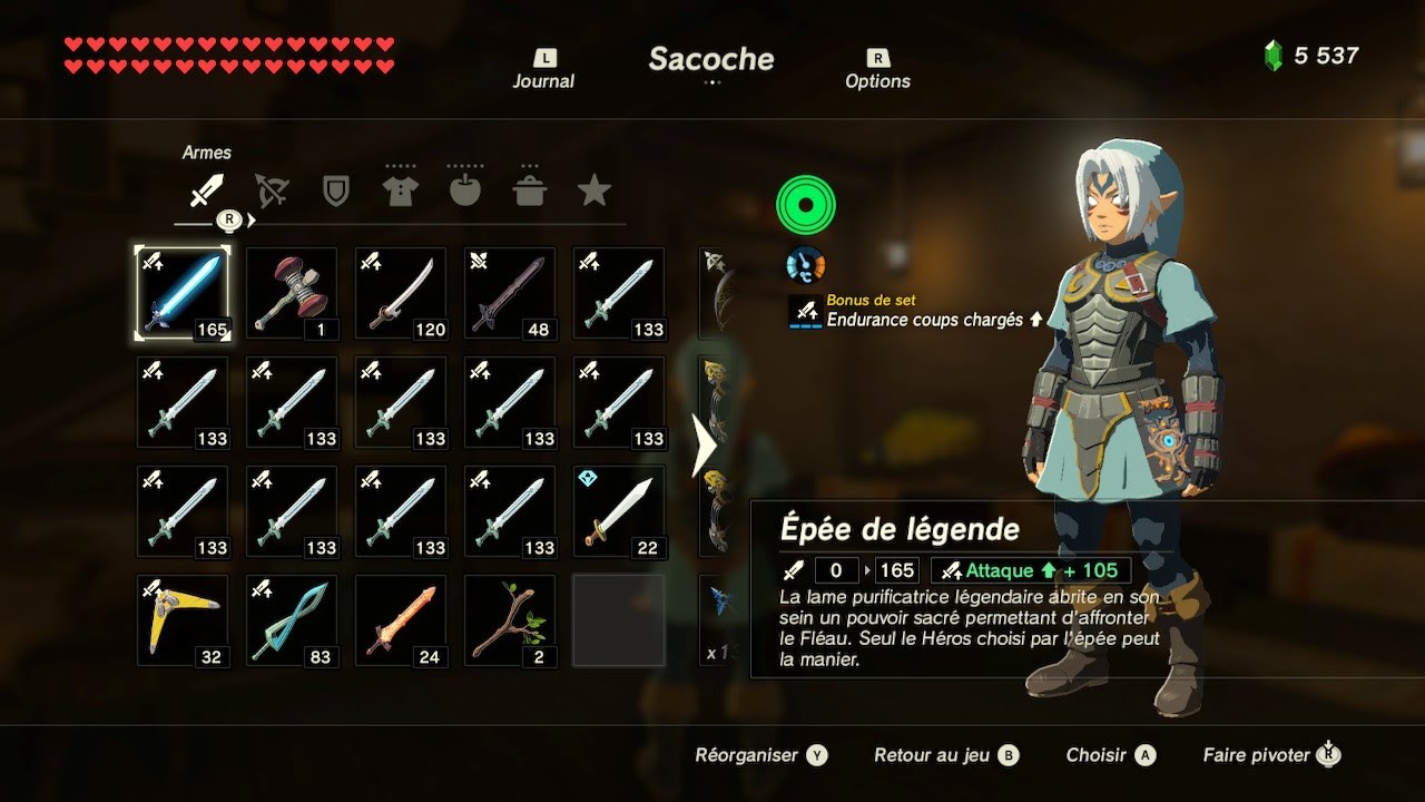 La master Sword a 165 de dégâts ! (Tuto Botw) - YouTube