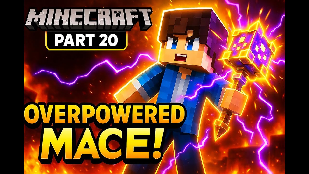 I Made the MOST OVERPOWERED WEAPON in Minecraft! 🔥 (Part 20) #viral ...