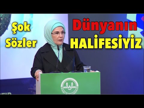 Emine Erdoğan BİZ HALİFEYİZ