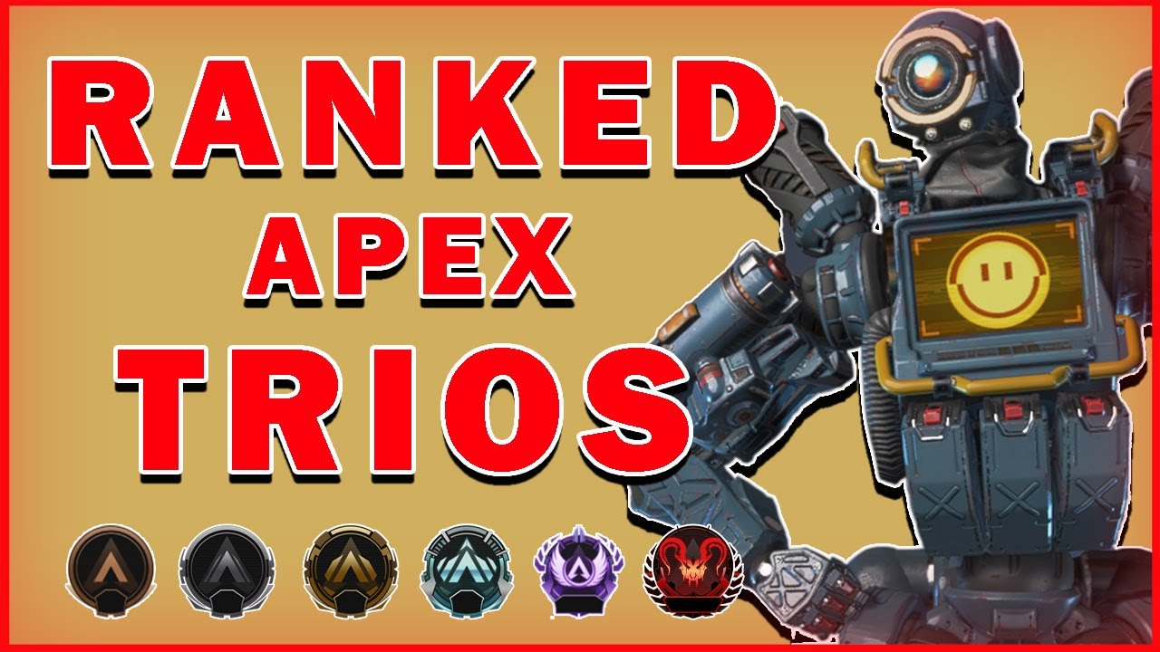 Ranked Apex Trios Pathfinder Win - YouTube