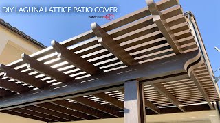 DIY Alumawood Lattice Patio Cover | How to Install