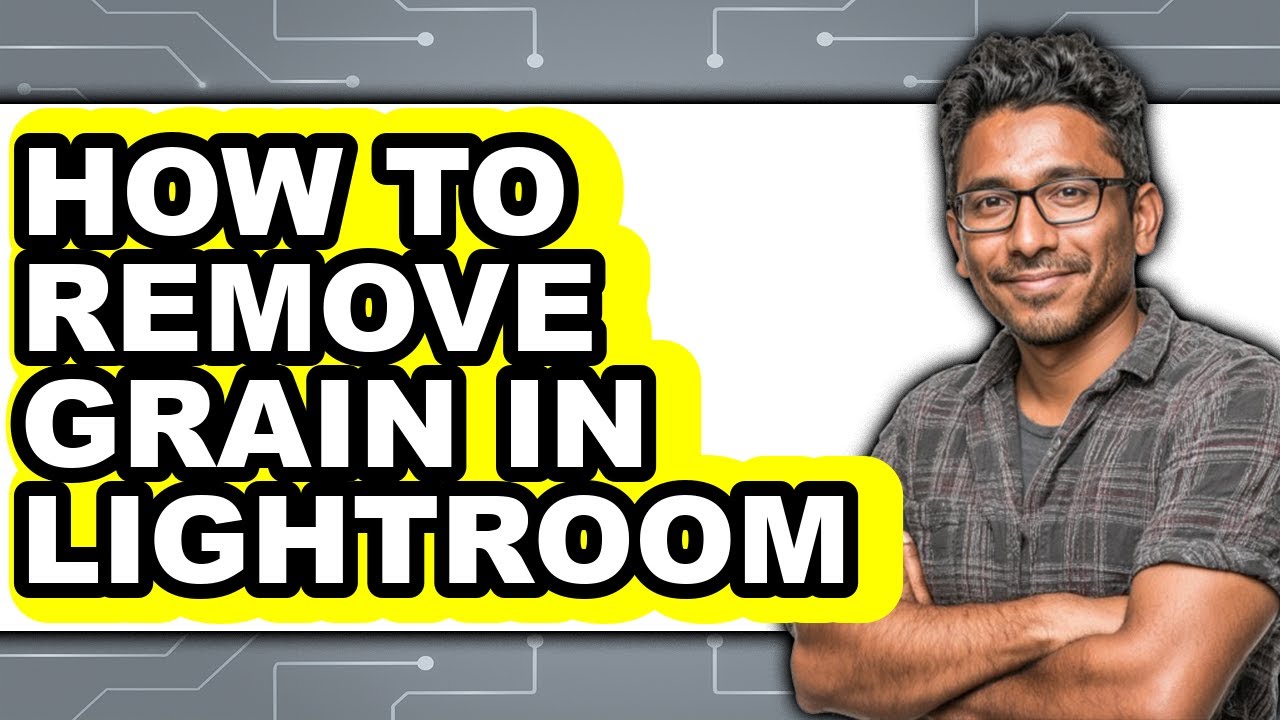 How to Remove Grain in Lightroom (only Way) - YouTube
