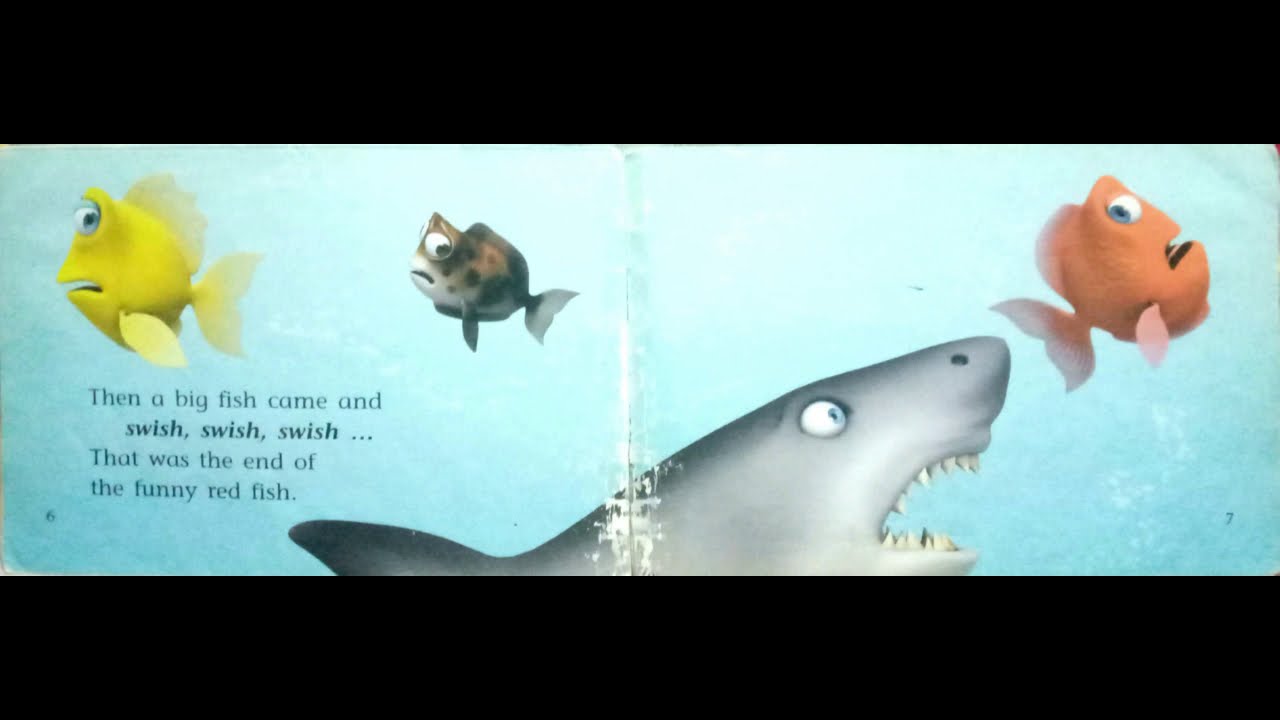 funny fish story for kids big cat - YouTube