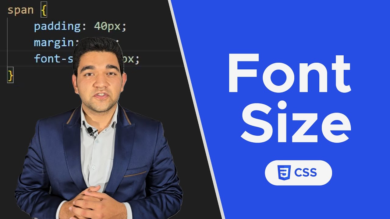 How to Change Font Size in CSS – px, em, rem Explained - YouTube