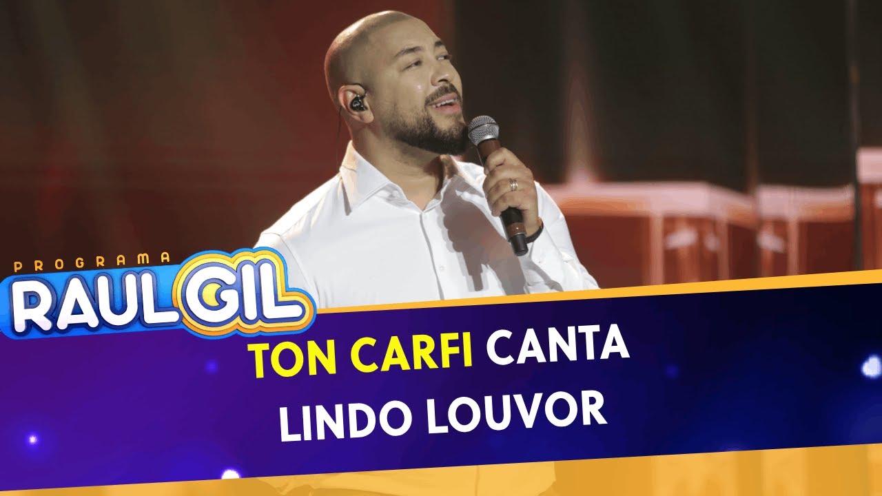 Ton Carfi canta "Infinitamente Mais" | Programa Raul Gil - YouTube