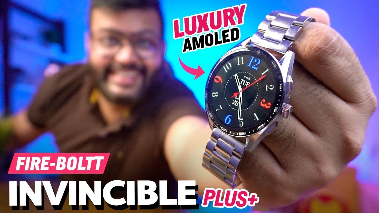 Fire-Boltt Invincible Plus Smartwatch Review -⚡️ - Luxury Stainless ...