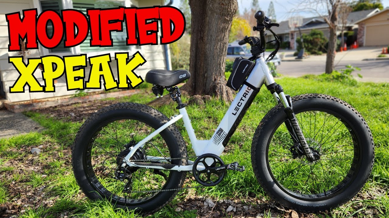 Customized Lectric XPeak: Prepare To Be Amazed! - YouTube