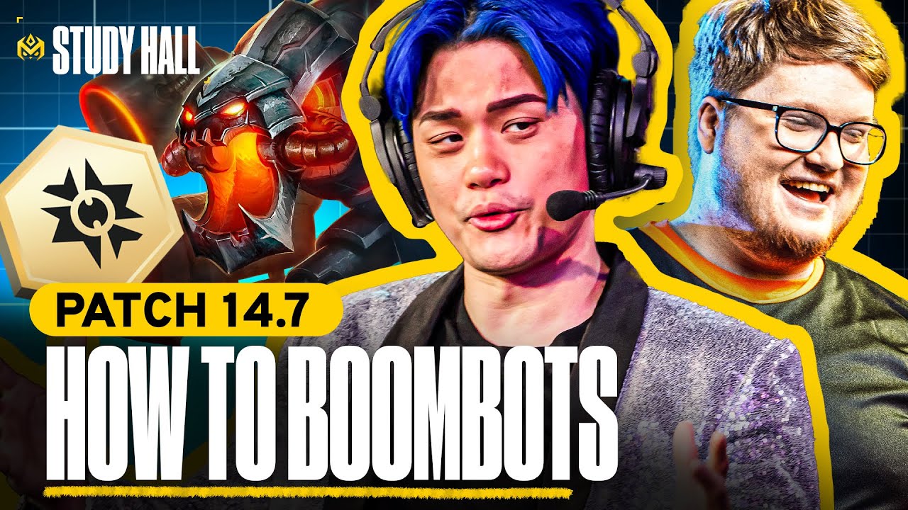 Patch 14.7 & How To Play Boombot Fast 9 - Set 14 TFT Study Hall with ...