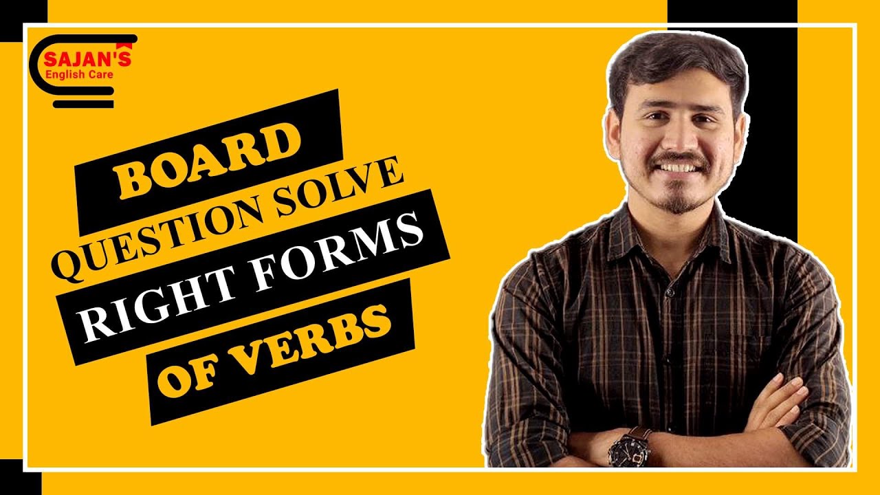 hsc-board-question-solve-right-form-of-verb-youtube