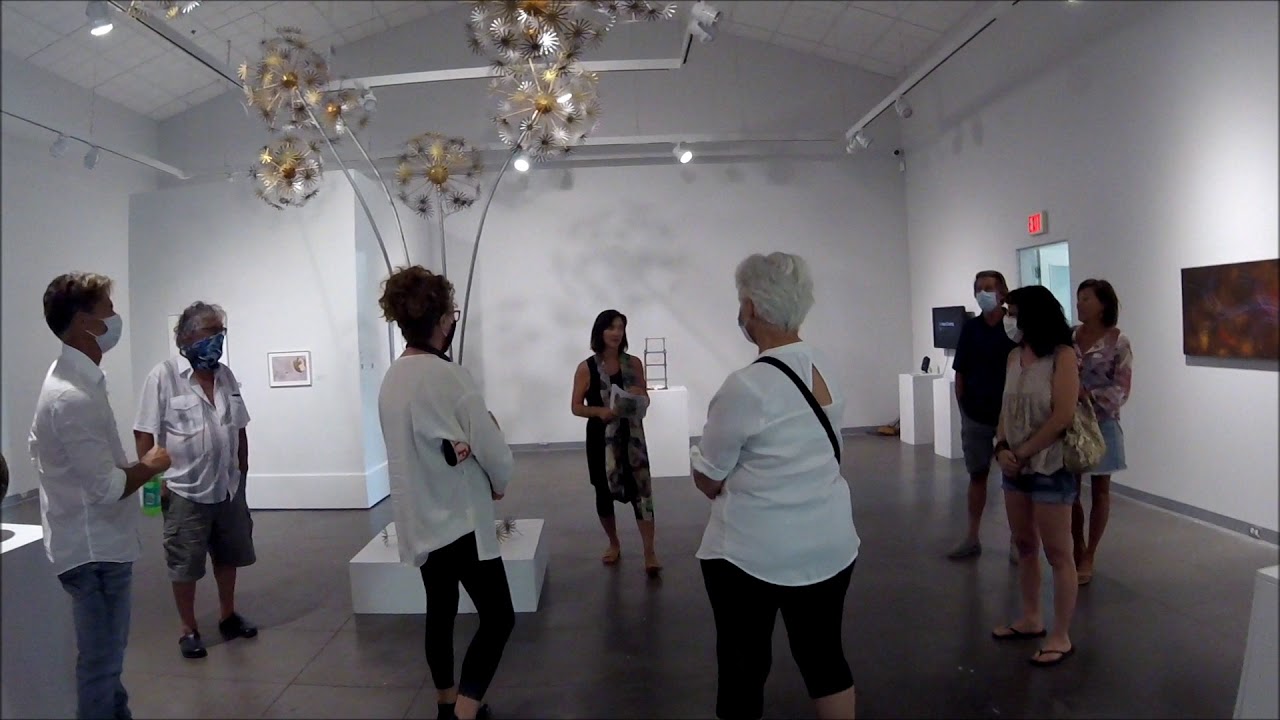 Artist Talk by Cecile Miller at Mann Gallery - YouTube
