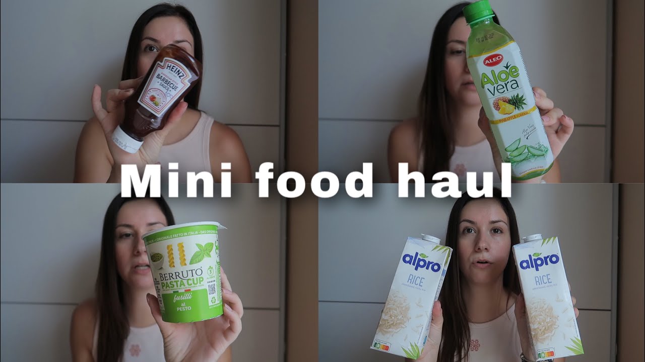 mini food & home haul - Mimi 2 🛒🍽️ - YouTube
