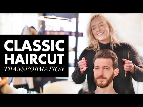 Classic Scissor Haircut for Men - Total Transformation