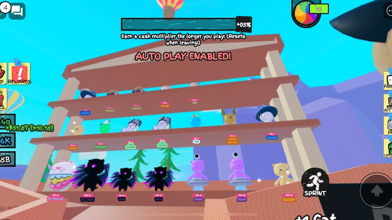 Cat Tycoon! on Roblox - Tier 23 XL Mercat - YouTube