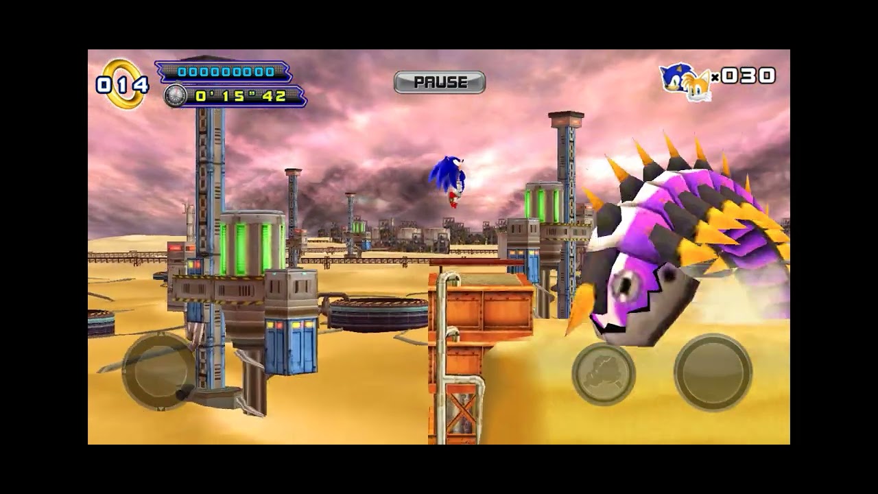 Sonic the Hedgehog 4: Episode II [Zone 3:Oil Desert Zone ] - YouTube