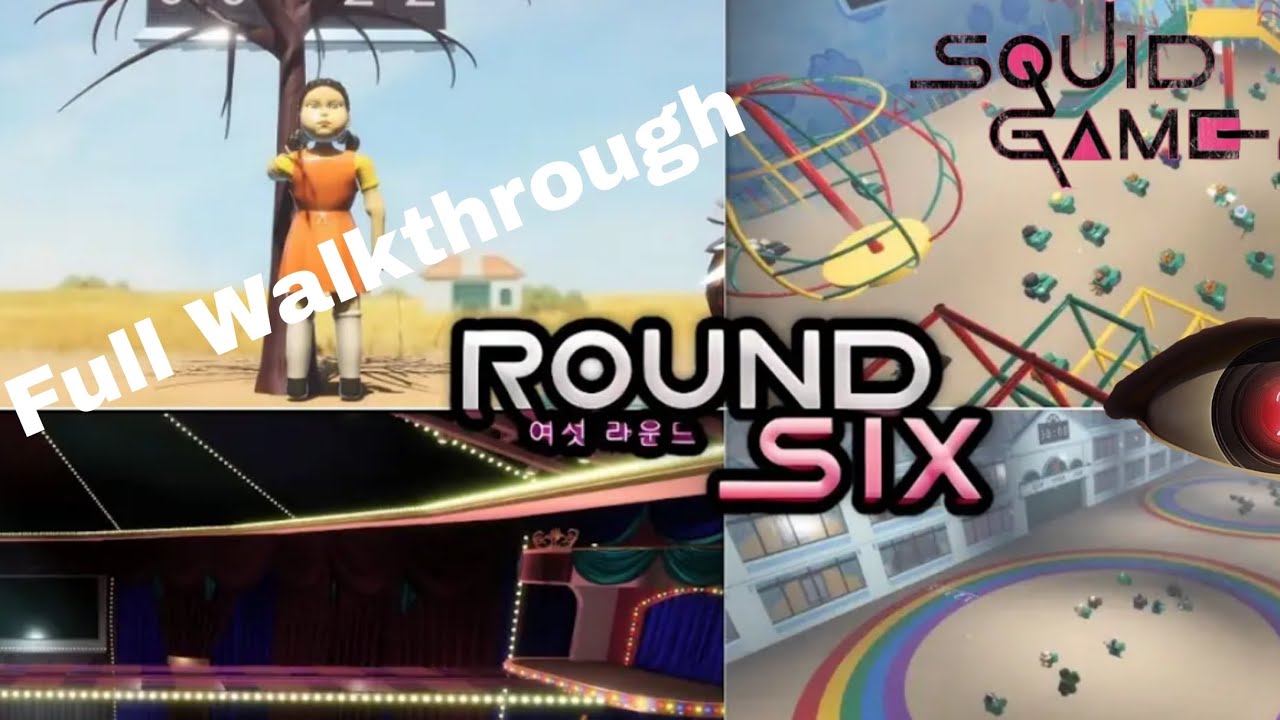 ROUND SIX Full walkthrough! #roblox - YouTube