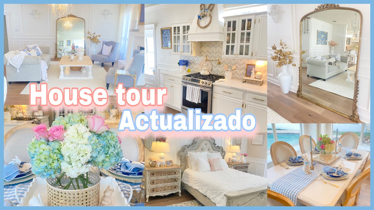 HOUSE TOUR 💙 ACTUALIZADO - YouTube