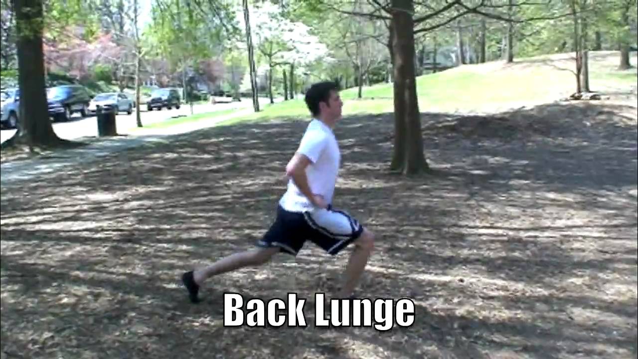 Back Lunge - YouTube
