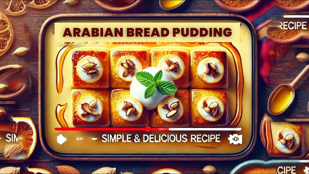 How to Make Arabian Bread Pudding | Simple & Delicious Dessert Recipe ...