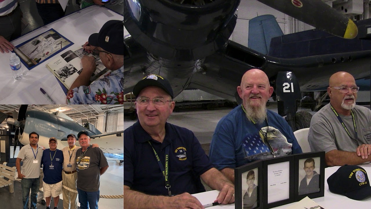 USS YORKTOWN CV 10 2019 REUNION 400 PLUS PICTURES - YouTube