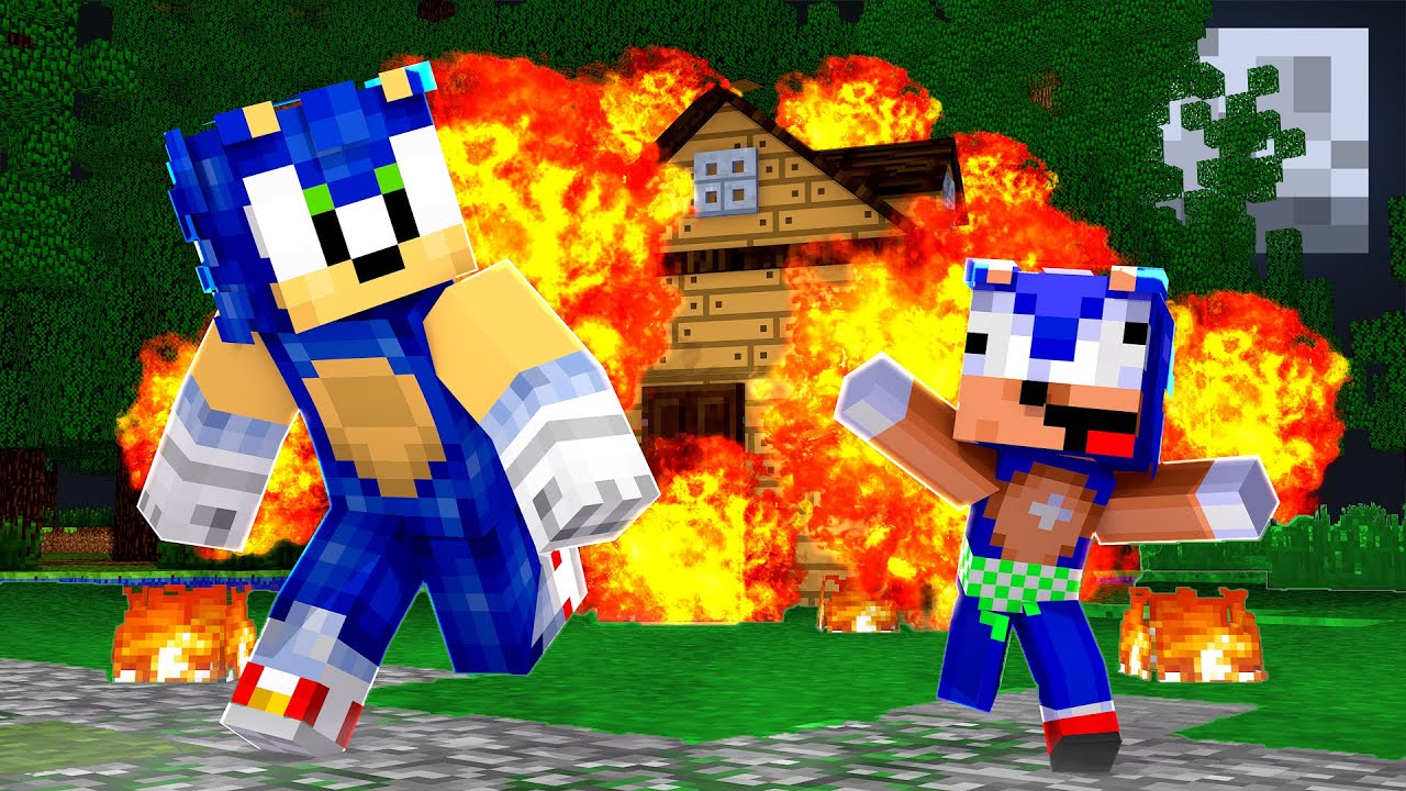 Minecraft Sega Fun House - Sonic's Fun House BLOWS UP! [40] - YouTube