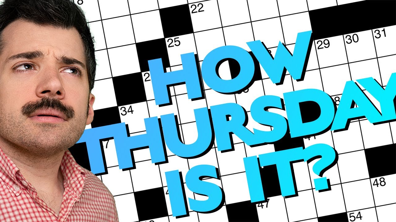 How Thursday Is This Thursday Crossword? - 25 January 2024 New York ...
