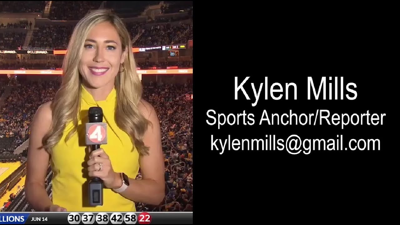 Kylen Mills sports host and reporter reel - YouTube