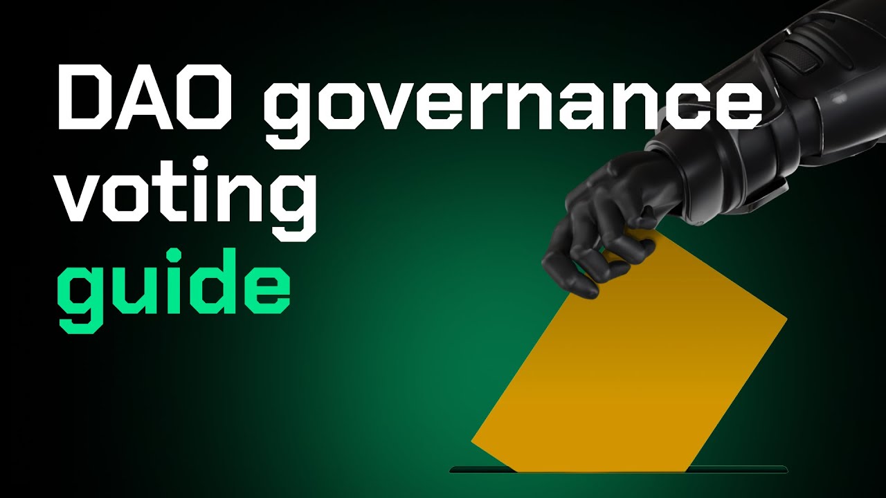 DAO governance voting guide - YouTube