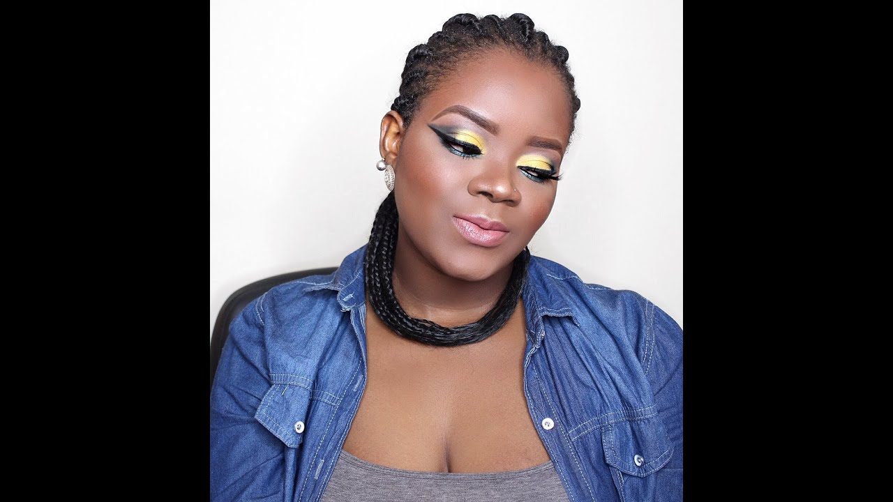 Yellow Smokey Eye | Makeup Tutorial | Giveaway Winner | Kim Courage ...