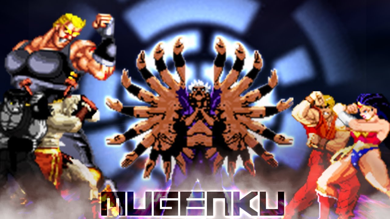 God Akuma is on fire! Battle of the Gods! Street Fighter MUGEN - YouTube