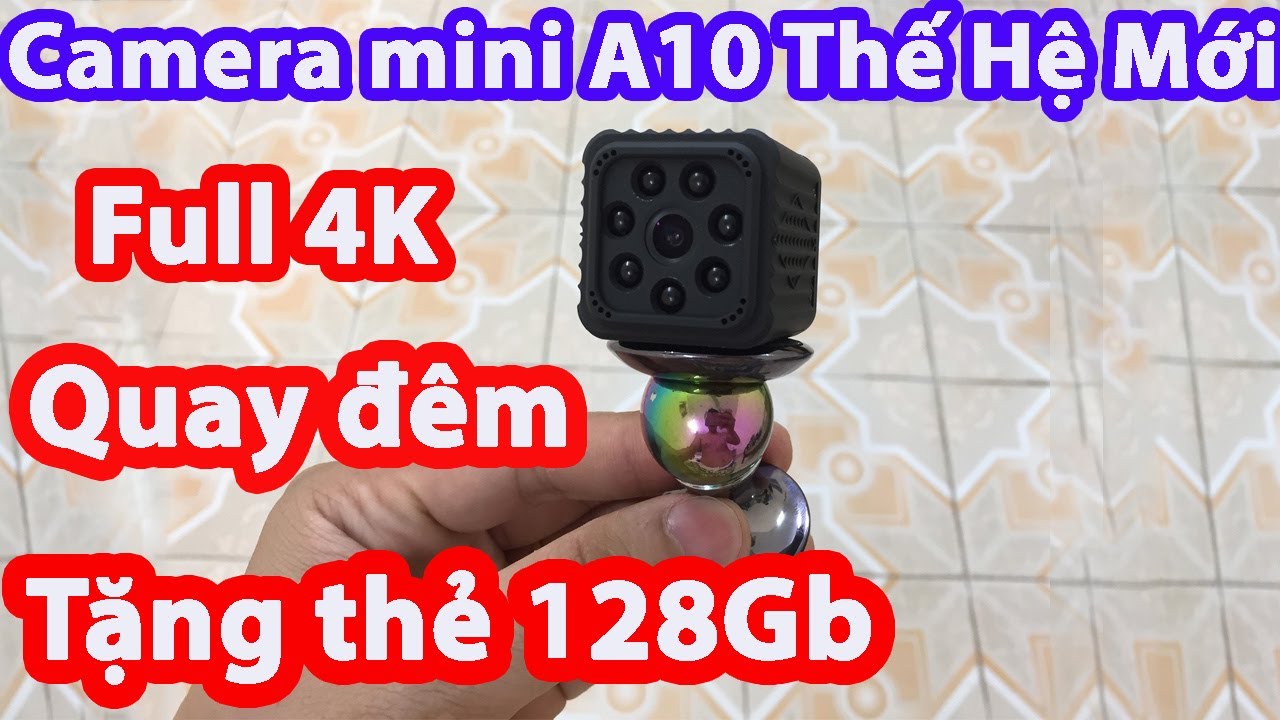 Camera mini A10 Camera siêu nhỏ wifi quan sát từ xa qua điện thoại ...