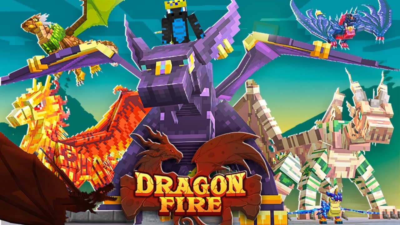 ULTIMATE DRAGONFIRE MINECRAFT ADDON REVIEW - YouTube