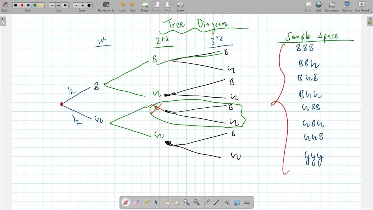 Intro to classical probability, Tree Diagram, contingency table - YouTube