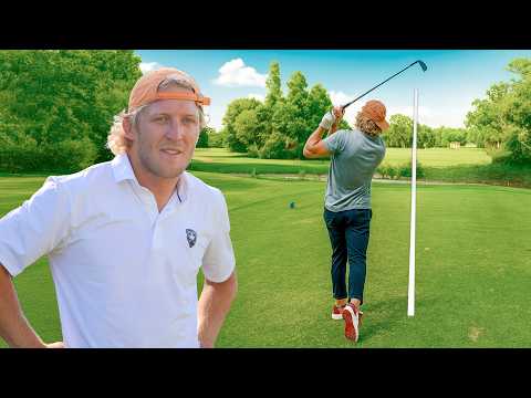 Golf but drinking a beer every hole