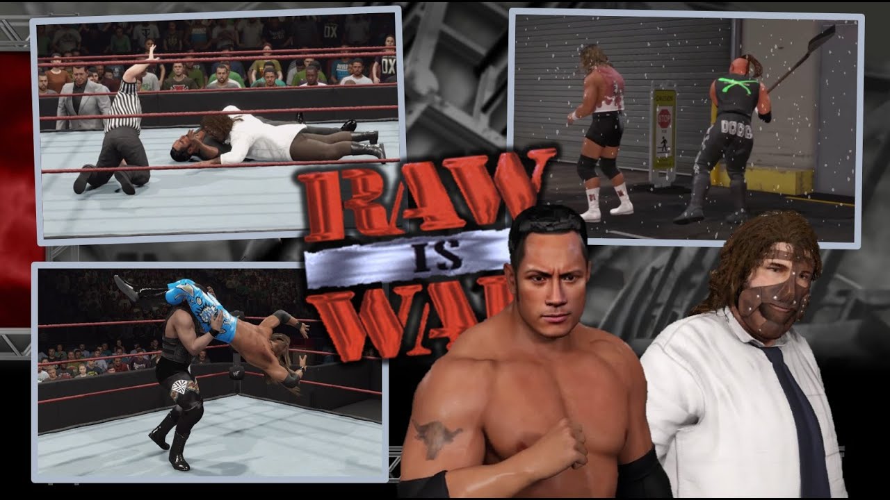WWF Monday Night Raw 4th January 1999 (WWE 2K) - YouTube
