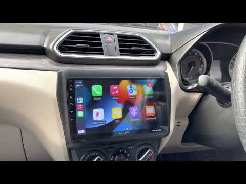 Nippon android stereo with apple car play and android auto in Dzire ...