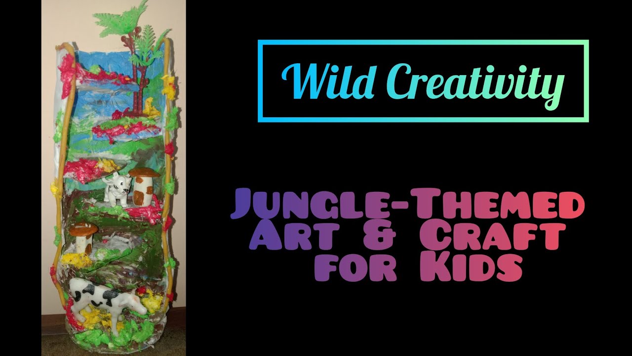 Jungle Art Fun: Creative Projects for Little Artists | Kokna Crafts ...