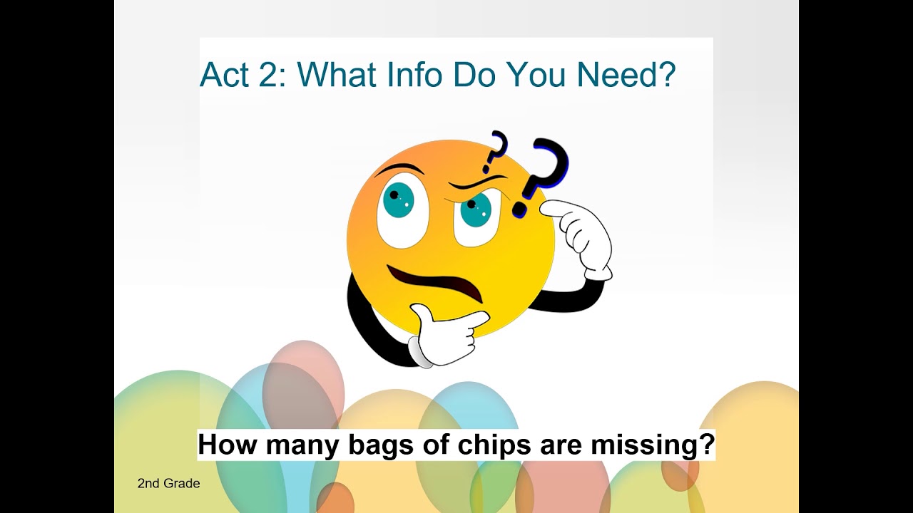3 Act Task Bag of Chips - Math, Grade 2, Unit R, Video 3 - YouTube