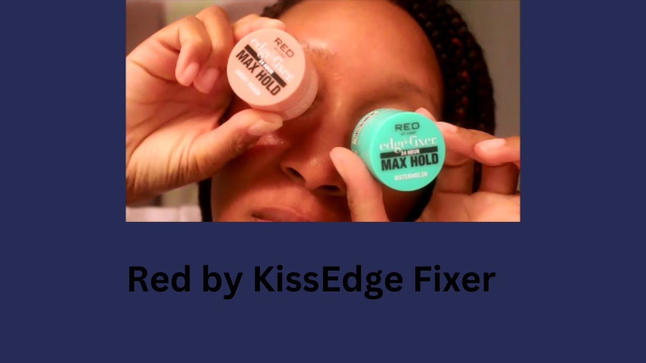 (491)RED BY KISS EDGE FIXER - YouTube