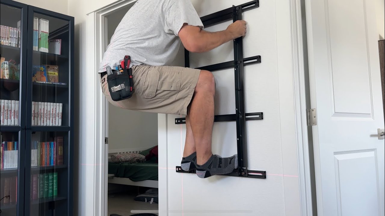 Installing a Tonal machine with 17”-24” stud adapter bars - YouTube