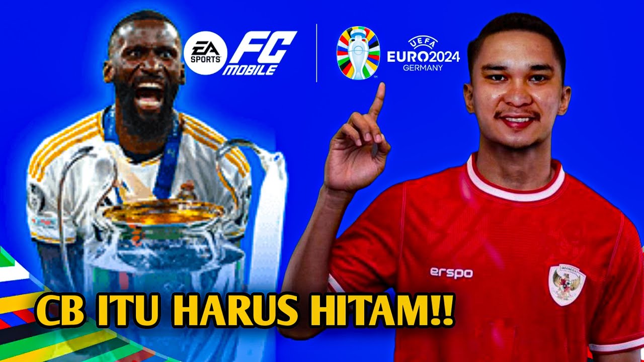 MALAM MINGGU!! CB HARUS HITAM WELCOM RUDIGER EA FC MOBILE 24 - YouTube