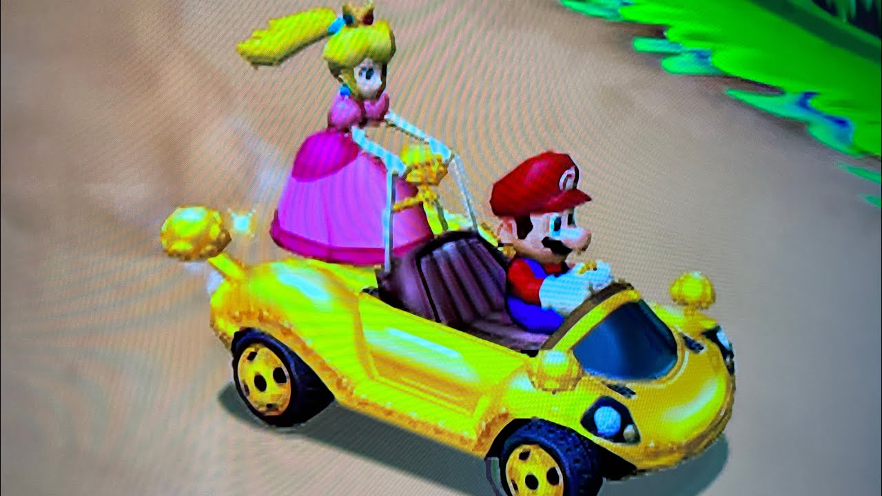 Mario Kart Double Dash: Mario and Princess Peach win a 1st Place ...