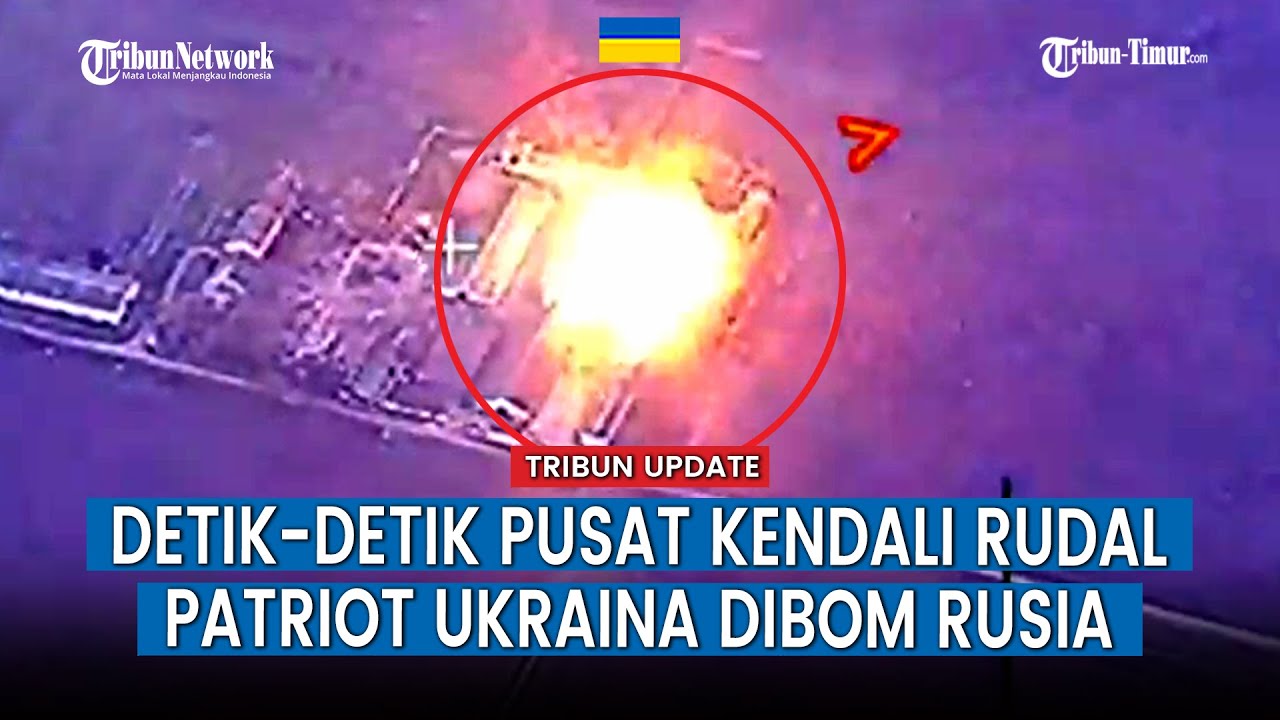 Pusat Kendali Sistem Pertahanan Udara Patriot Ukraina di Chernobaevka ...