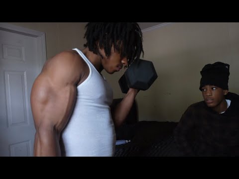 Training With My Lil Brother | Deload Week Day 1/6 For CNS Fatigue 