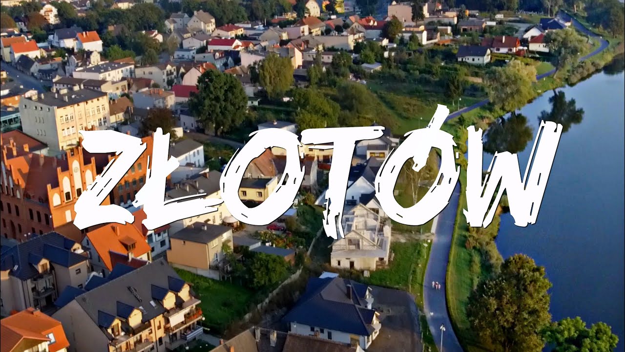 ZŁOTÓW Z LOTU PTAKA - YouTube