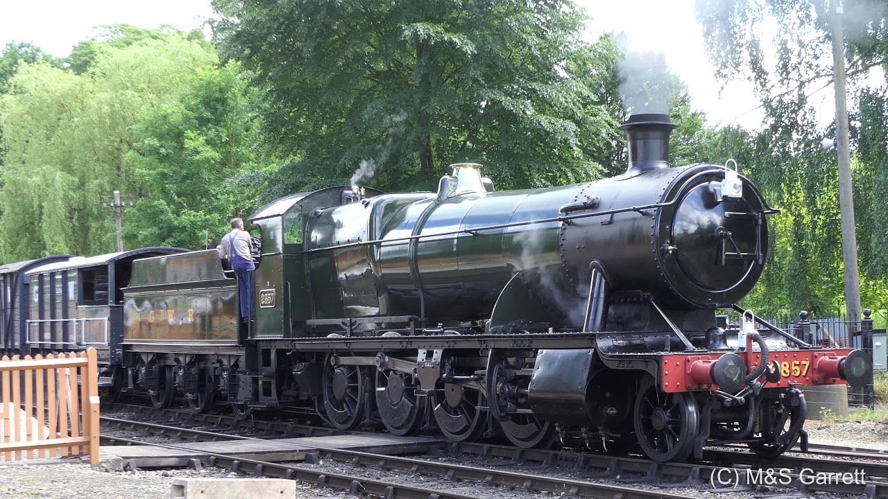 GWR 2857 Heavy Freight Locos 100th Birthday Bash - YouTube