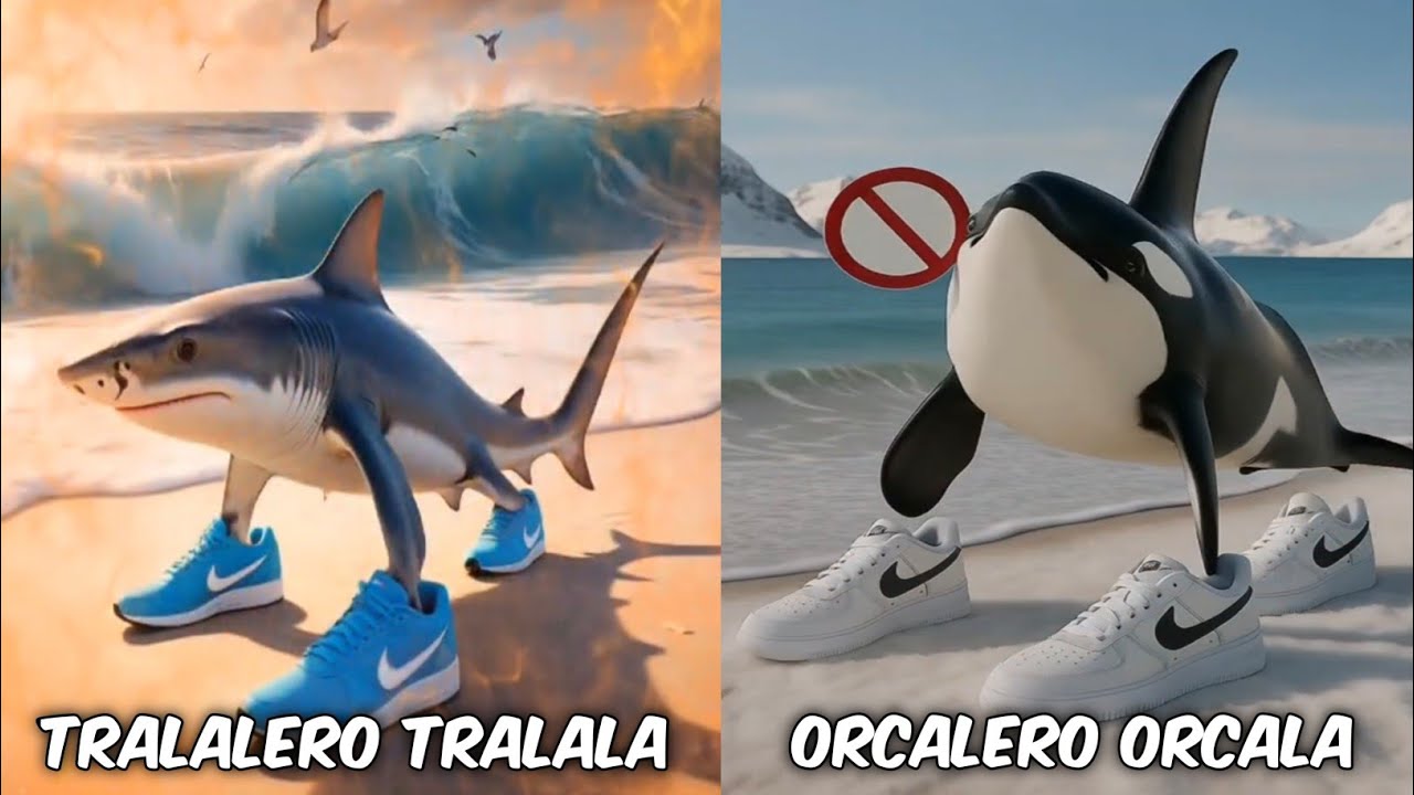 TRALALERO TRALALA vs ORCALERO ORCALÀ - YouTube