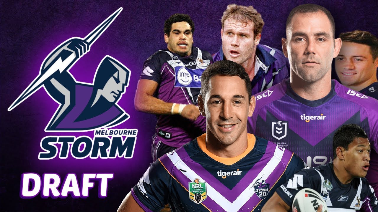 Drafting The BEST EVER Melbourne Storm NRL Team! | Feat. Rugby League ...