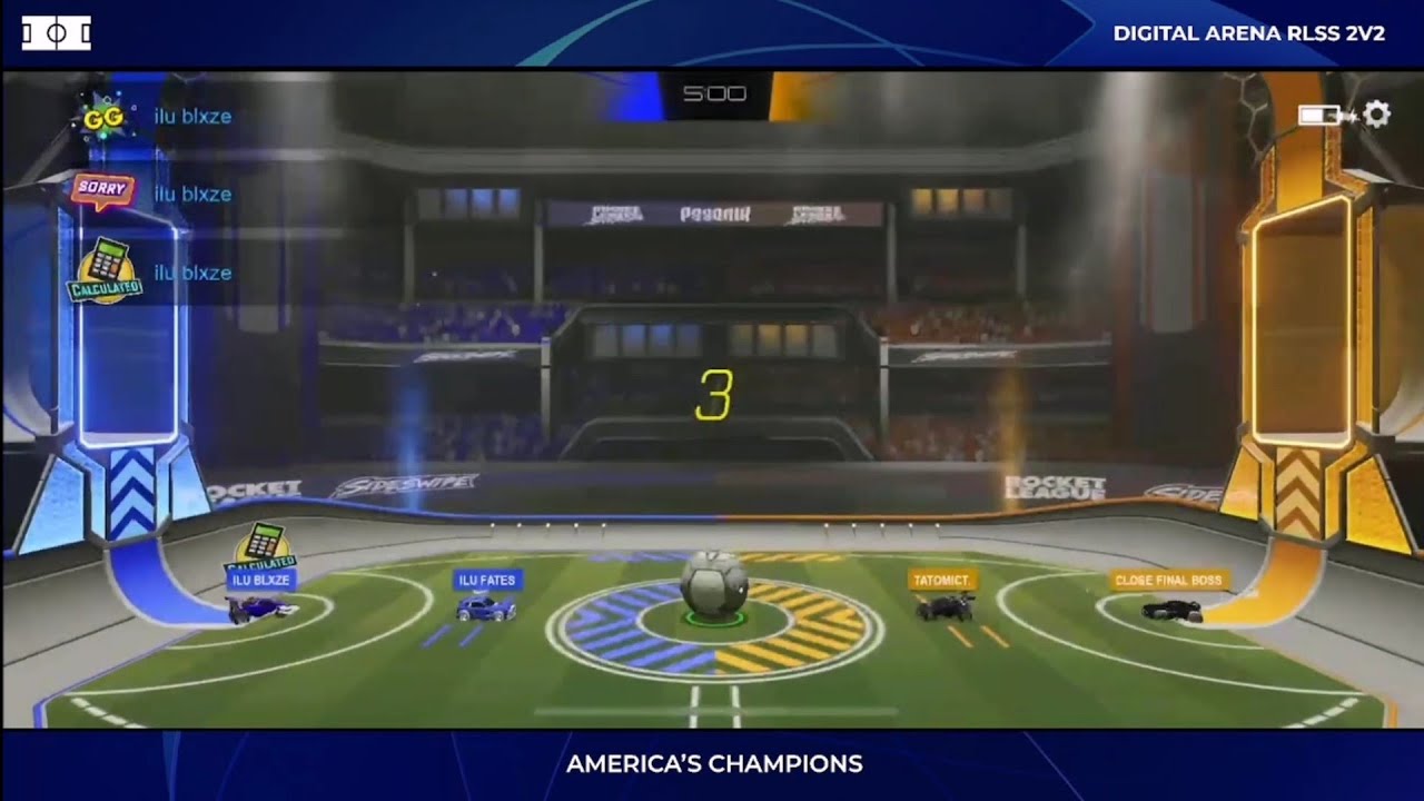 Digital Arena Rlss - 3RD EDITION - (CKZ) CLOSE-TATOMIC VS (ILU) MUFFLER-BLAZE - YouTube