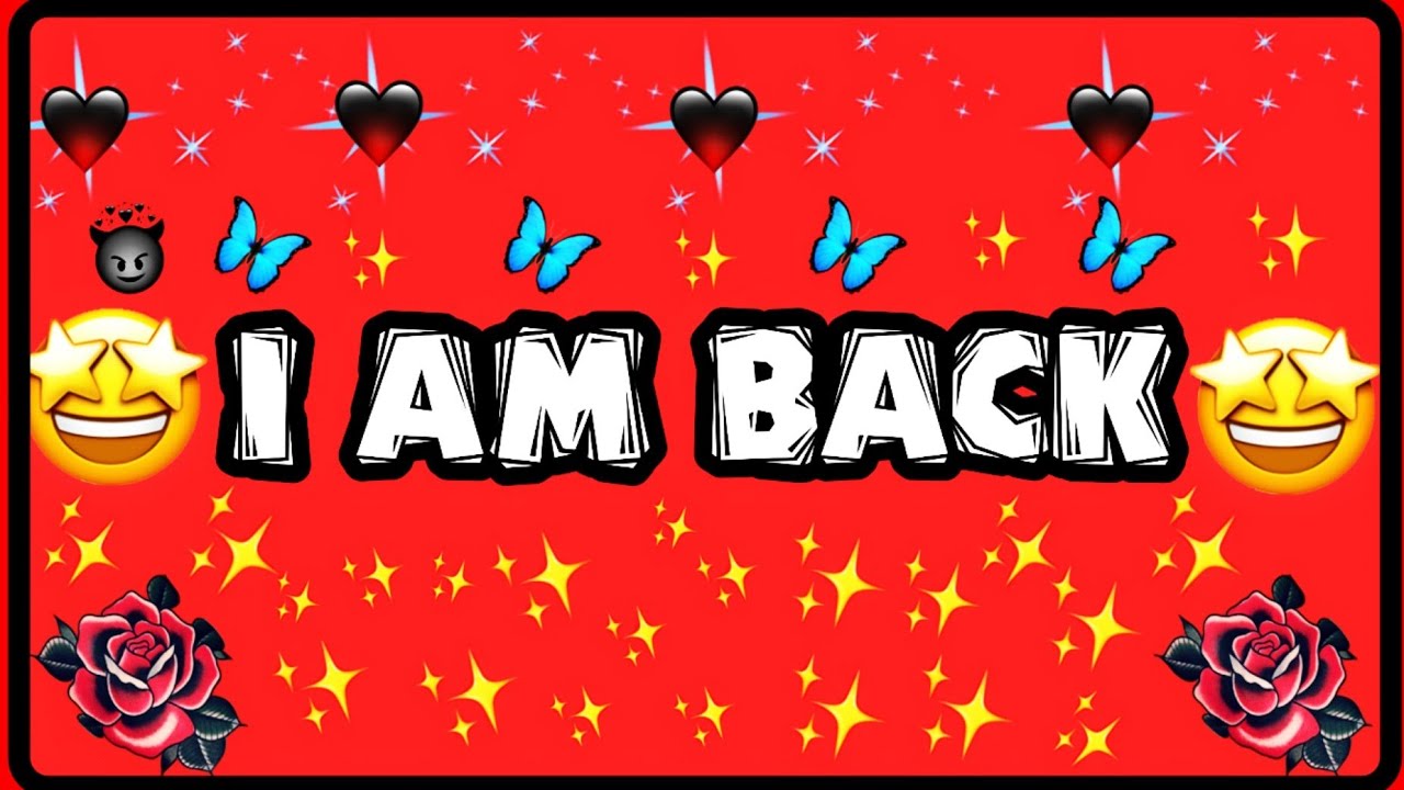 Finally I Am Back - SHOOTERTANVEER ⚡ - YouTube