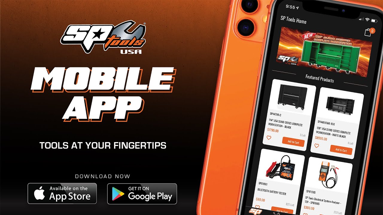 The SP Tools USA App | Available Now! - YouTube